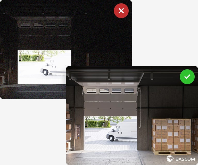 Wired 1-dome system PRO - Bascom