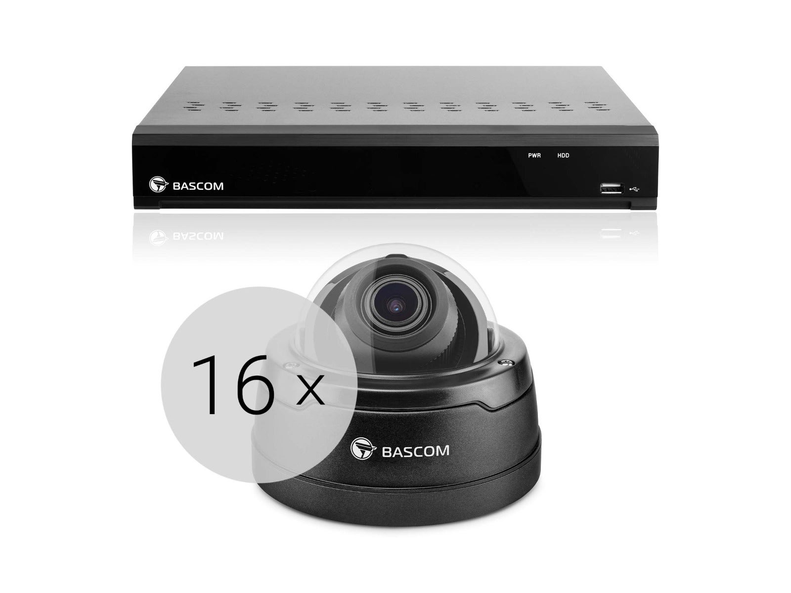 Powerline 16-dome system PRO - Bascom