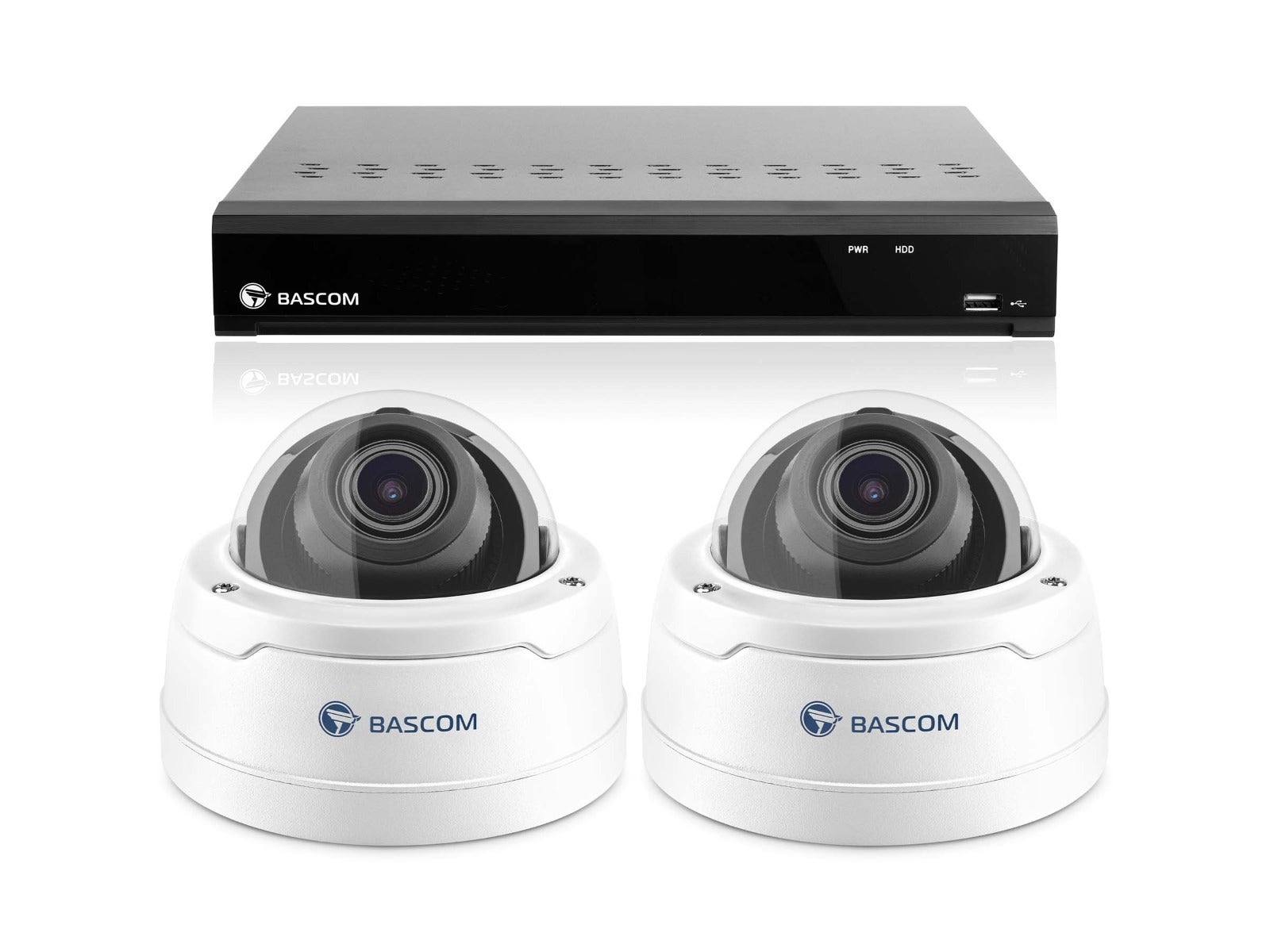 Wired 2-dome system PRO - Bascom