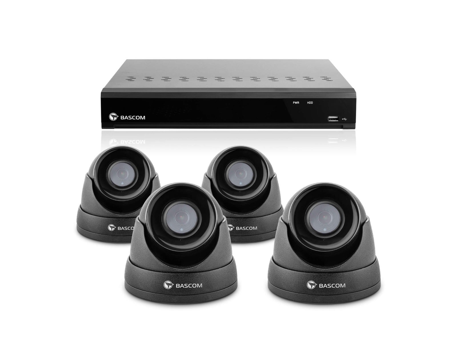 Wired 4-dome system - Bascom