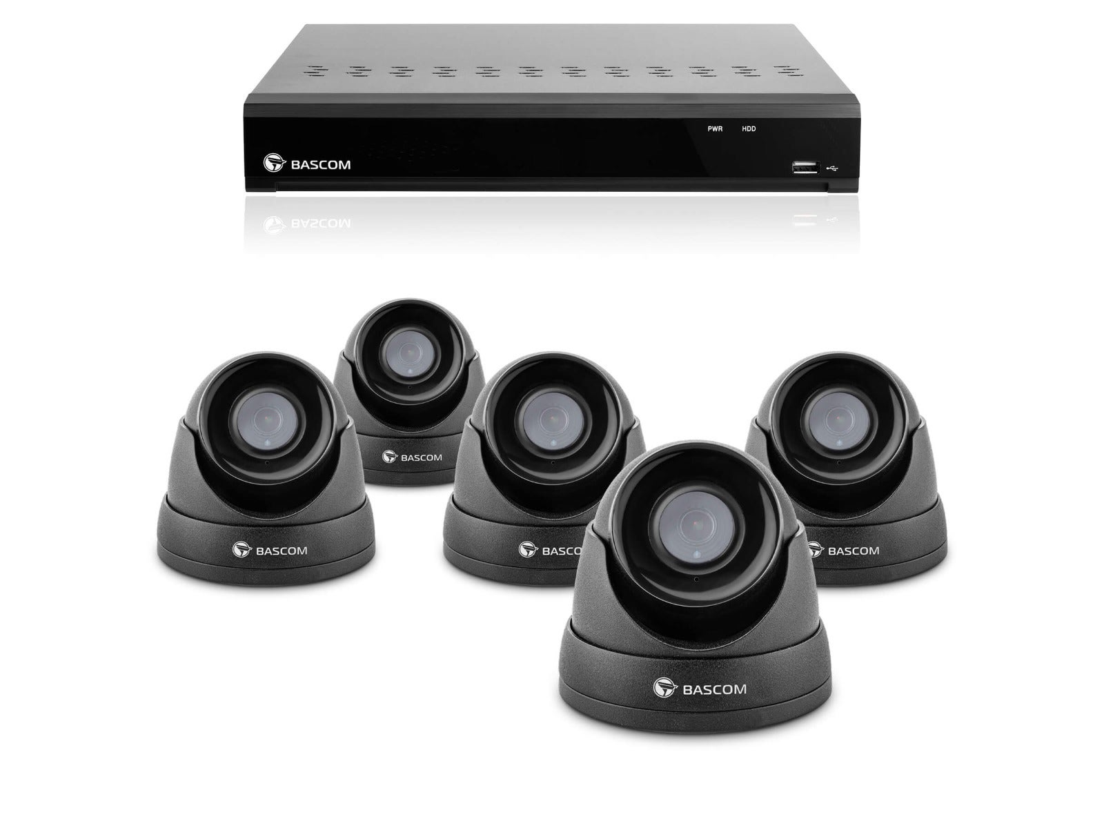 Wired 5-dome system - Bascom