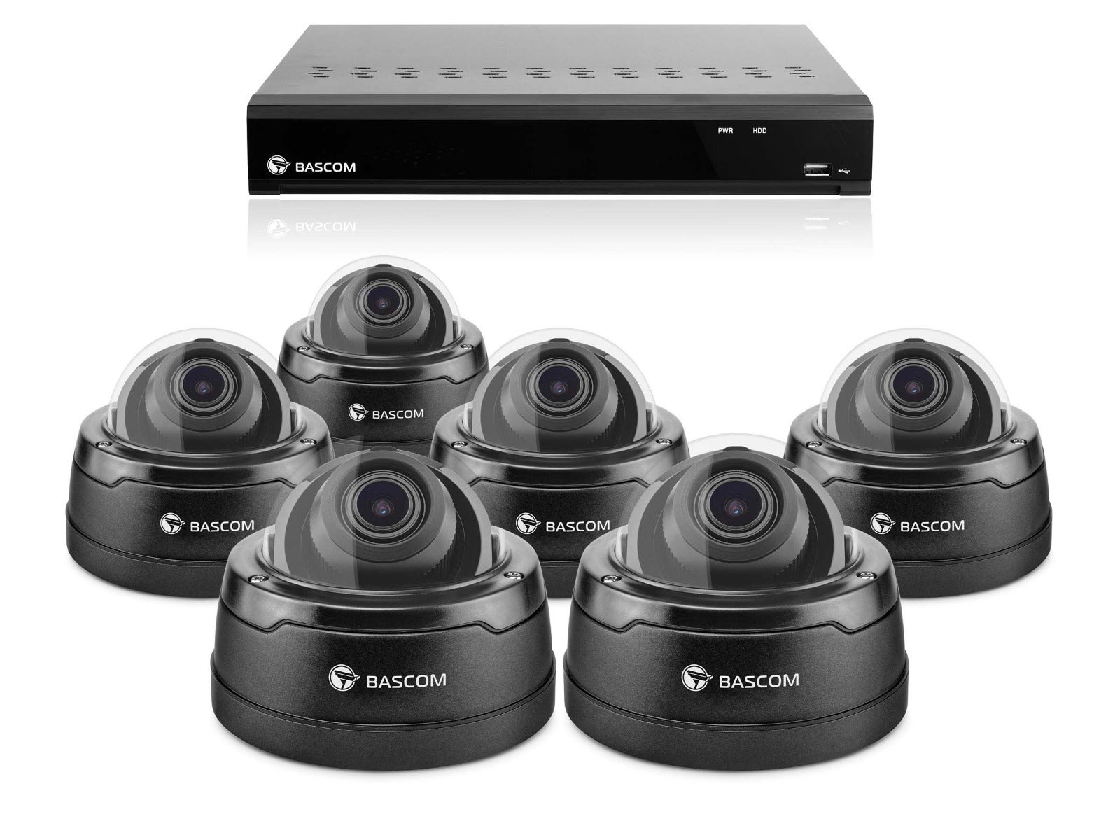 Powerline 6-dome system PRO - Bascom